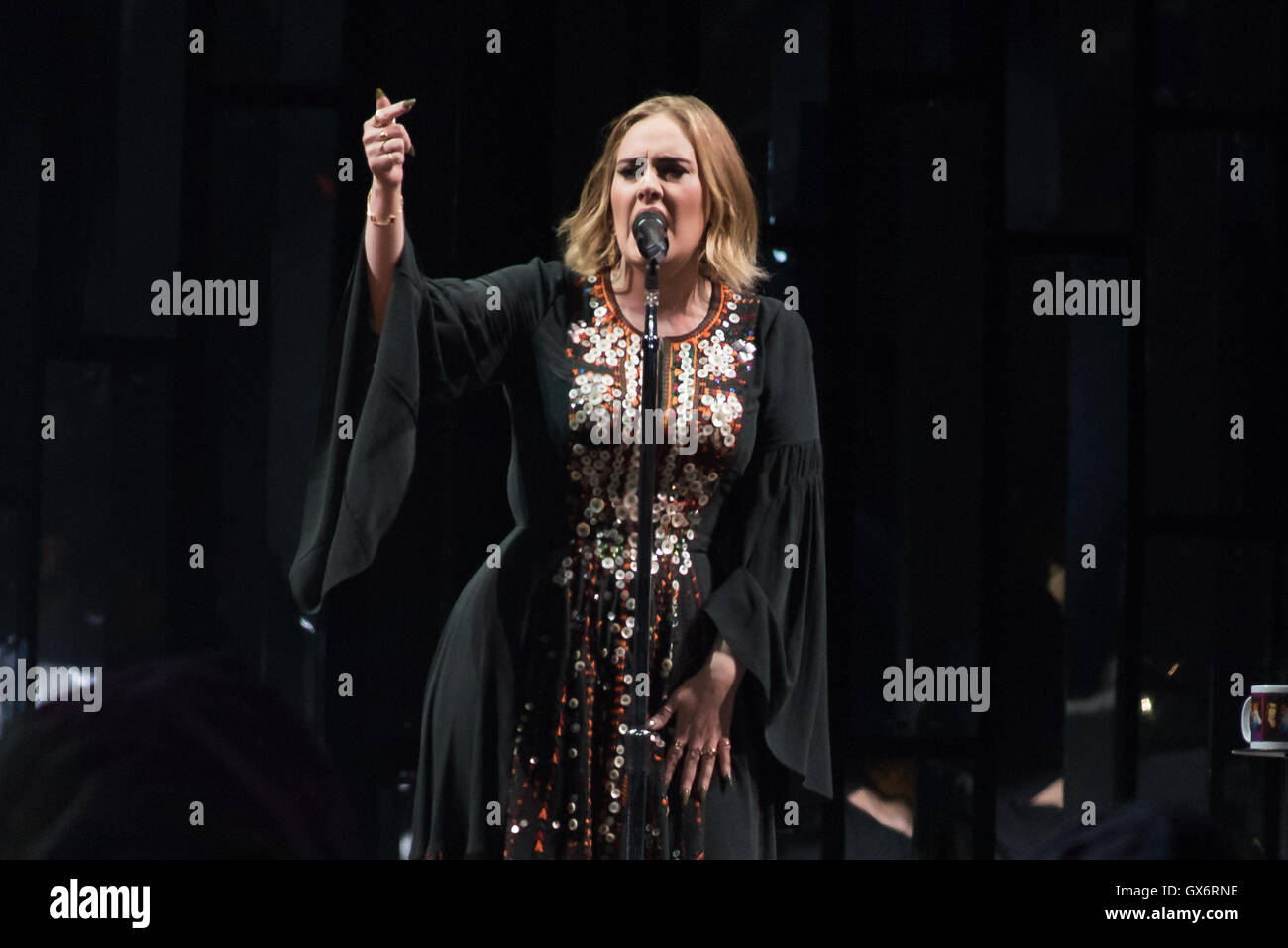 Glastonbury Festival 2016 - Performances - Day 2 Featuring: Adele Adkins, Adele Where: Somerset ...