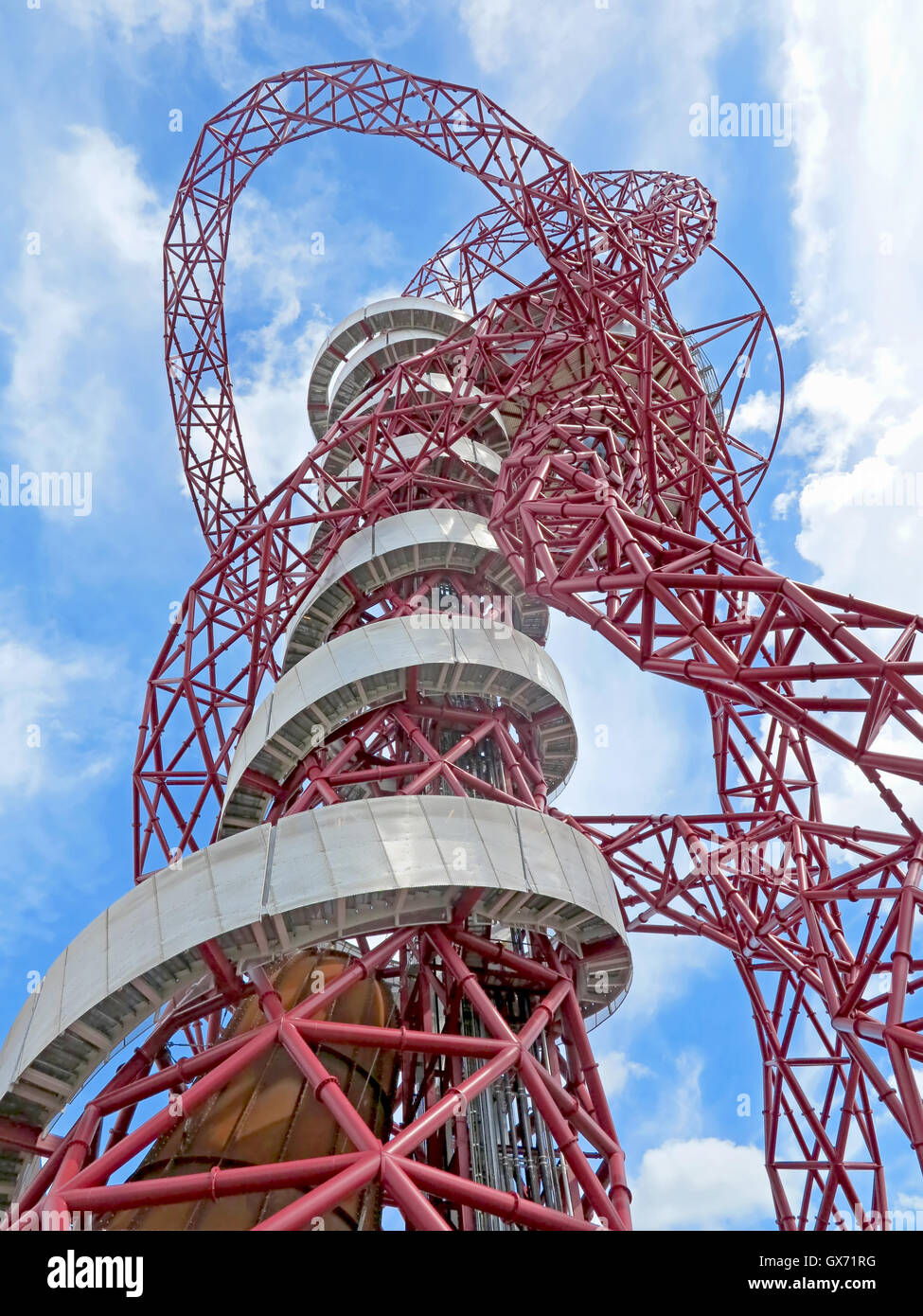 London, England. August 3rd, 2012. The ArcelorMittal Orbit at London ...