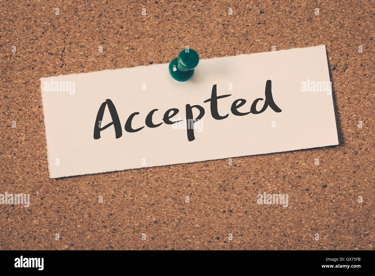 Accept acceptance accepted hi-res stock photography and images - Alamy