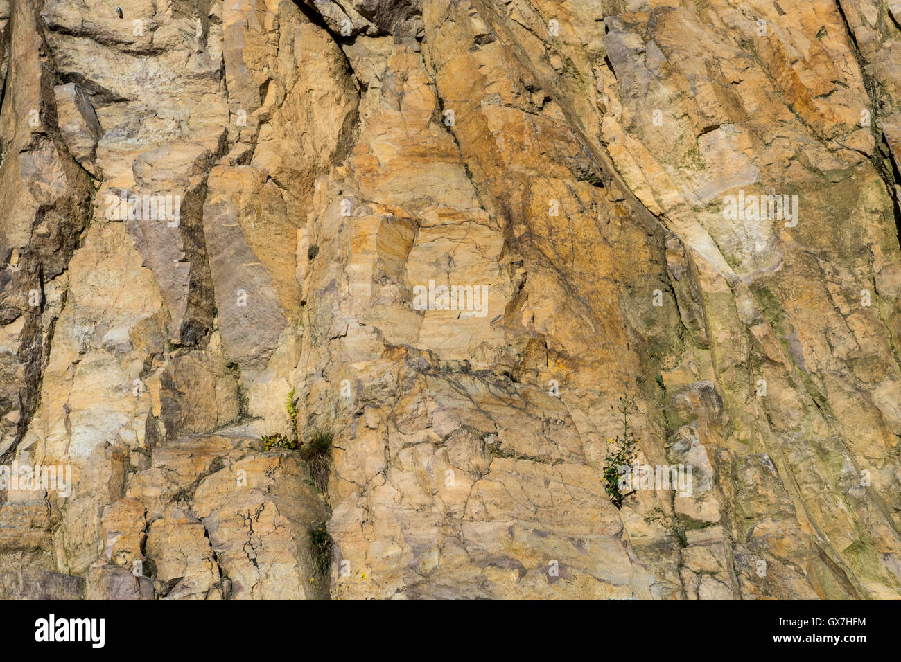 Background and texture - quarry, stone, rock face Stock Photo - Alamy