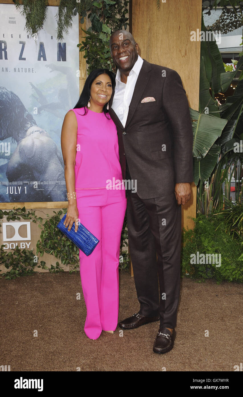 Film Premiere of The Legend of Tarzan Featuring: Earlitha Kelly, Magic ...