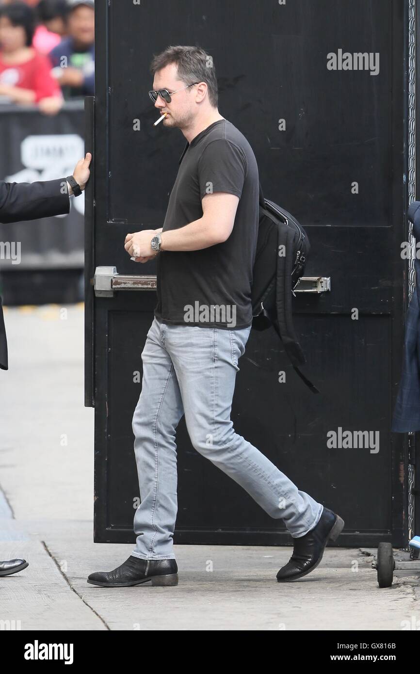 Jim Jeffries seen at the ABC studios for Jimmy Kimmel Live! Featuring ...