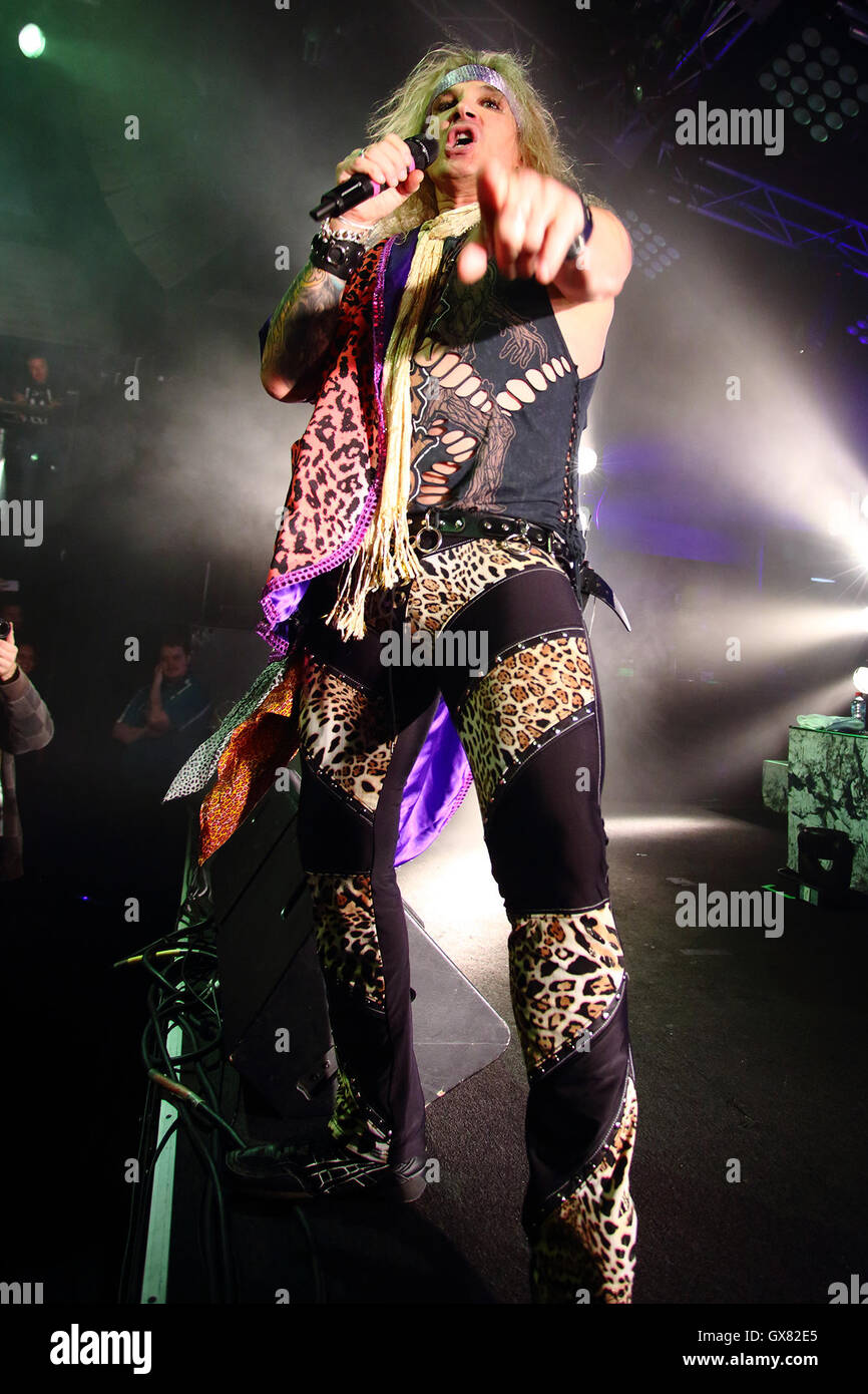 Steel Panther performing live in Metro City Featuring: Michael Starr ...