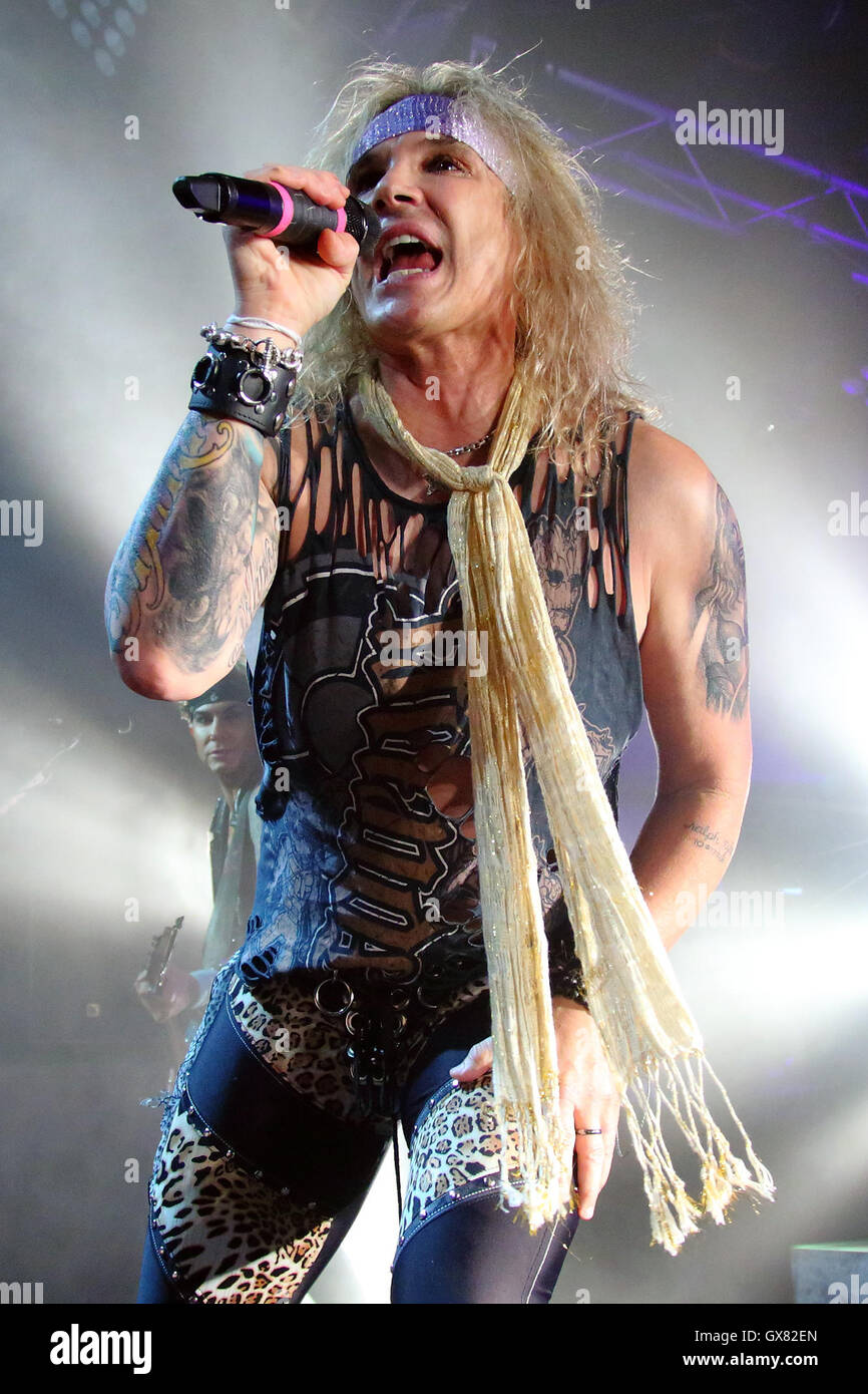 Steel Panther performing live in Metro City Featuring: Michael Starr ...
