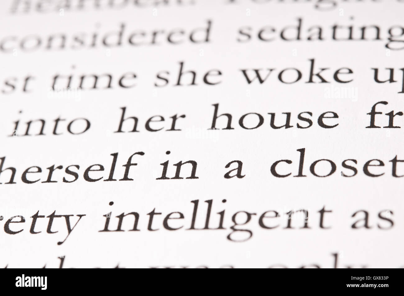 Page of words hi-res stock photography and images - Alamy