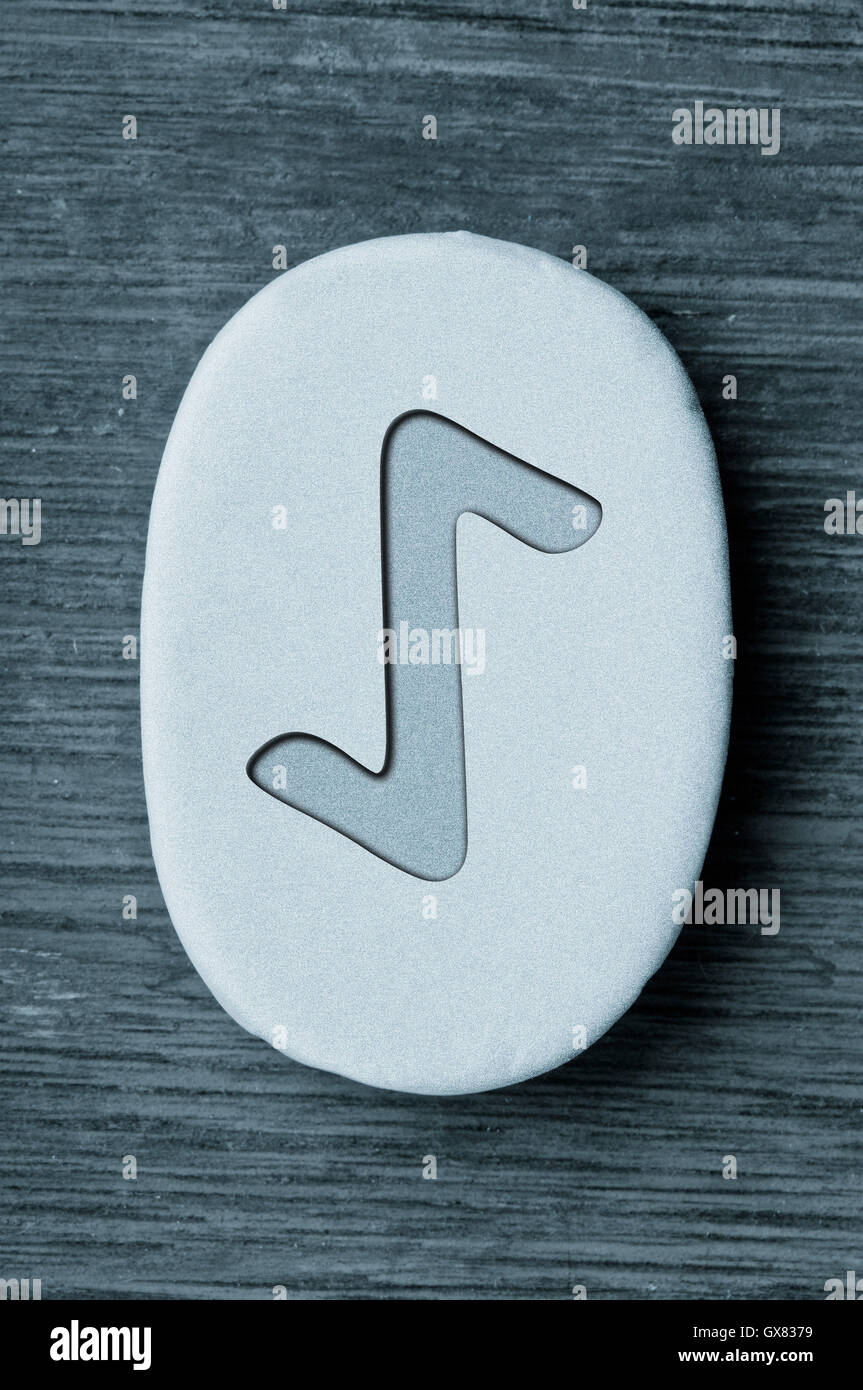 Rune eihwaz hi-res stock photography and images - Alamy