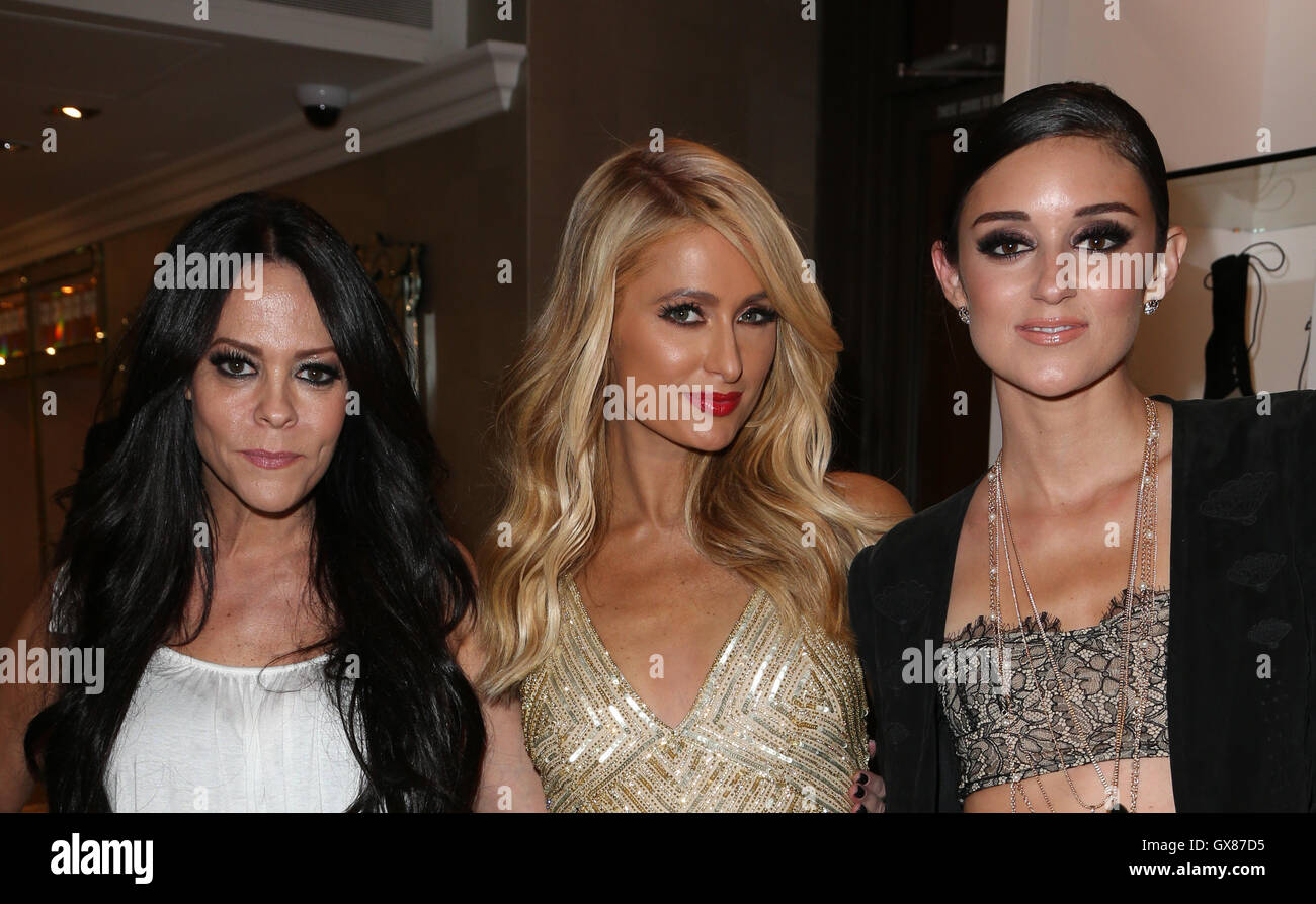 Paris Hilton celebrates the launch of her 20th fragrance 'Gold Rush ...