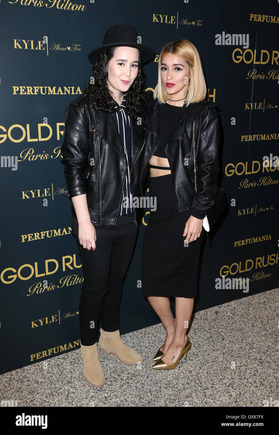 Paris Hilton celebrates the launch of her 20th fragrance 'Gold Rush ...