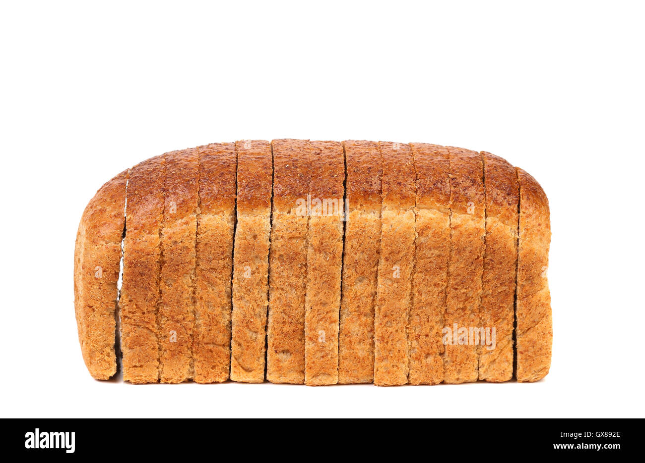 Sliced brown bread Stock Photo - Alamy