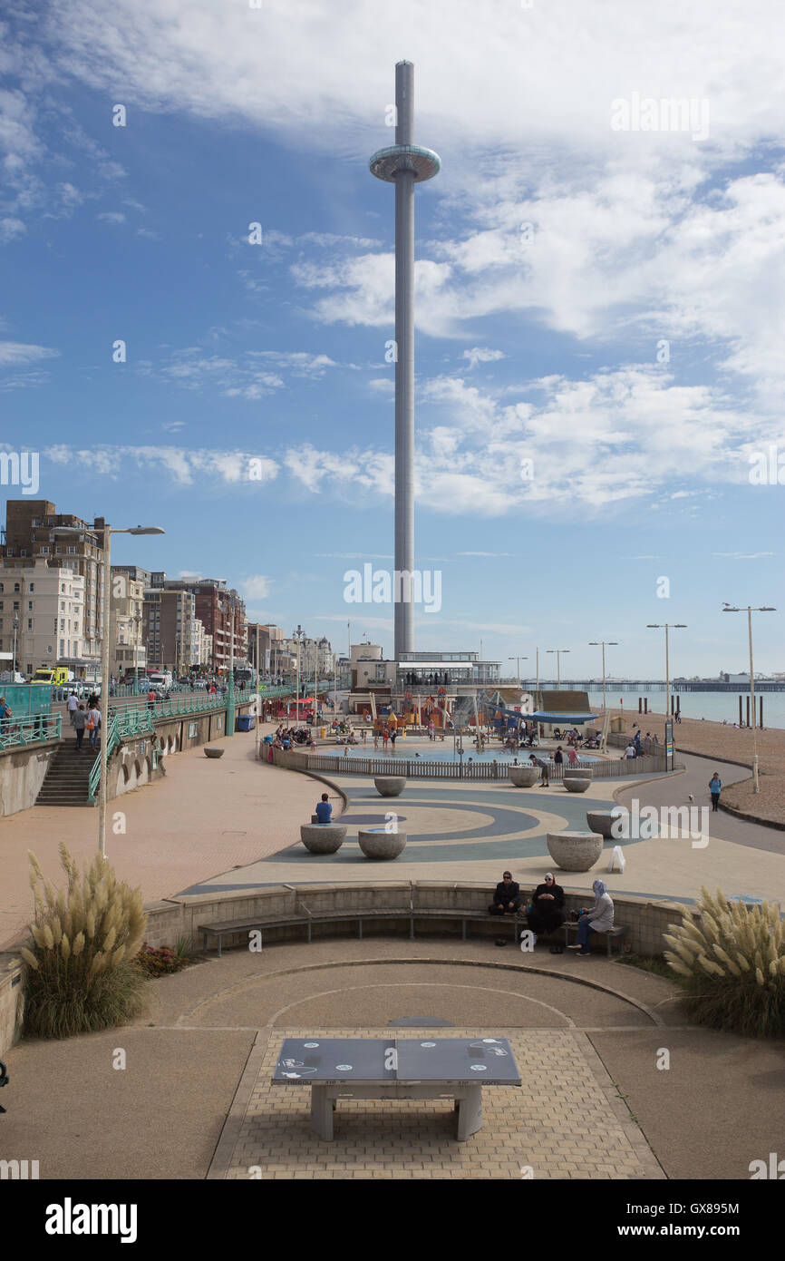 Brighton seafront East Sussex England UK Europe Stock Photo - Alamy