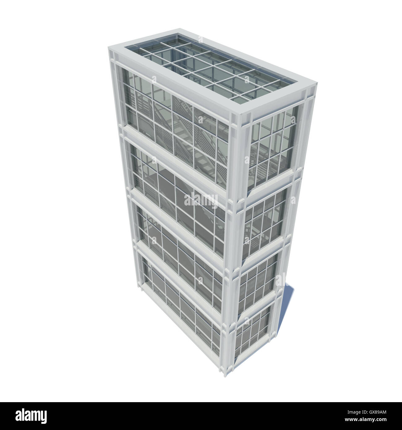 Stairway office Cut Out Stock Images & Pictures - Alamy