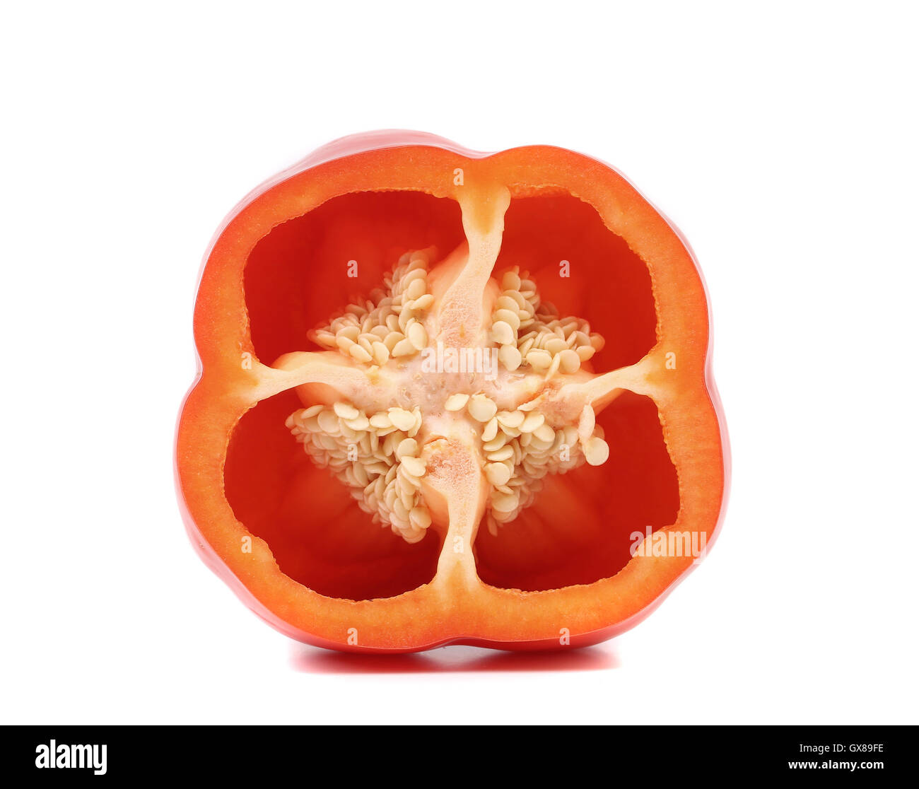 Red sweet cut pepper Stock Photo - Alamy