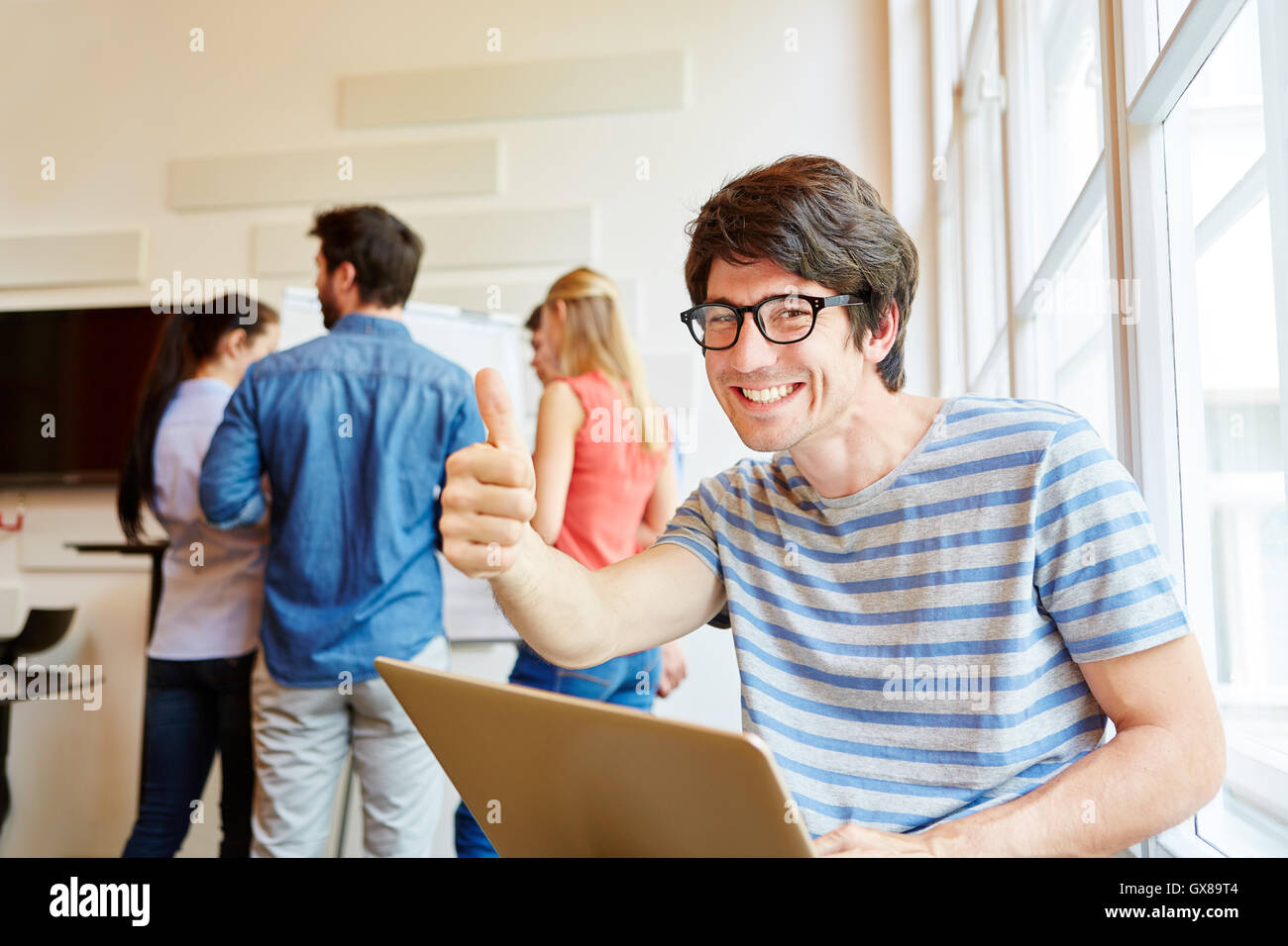 Nerd student hi-res stock photography and images - Alamy