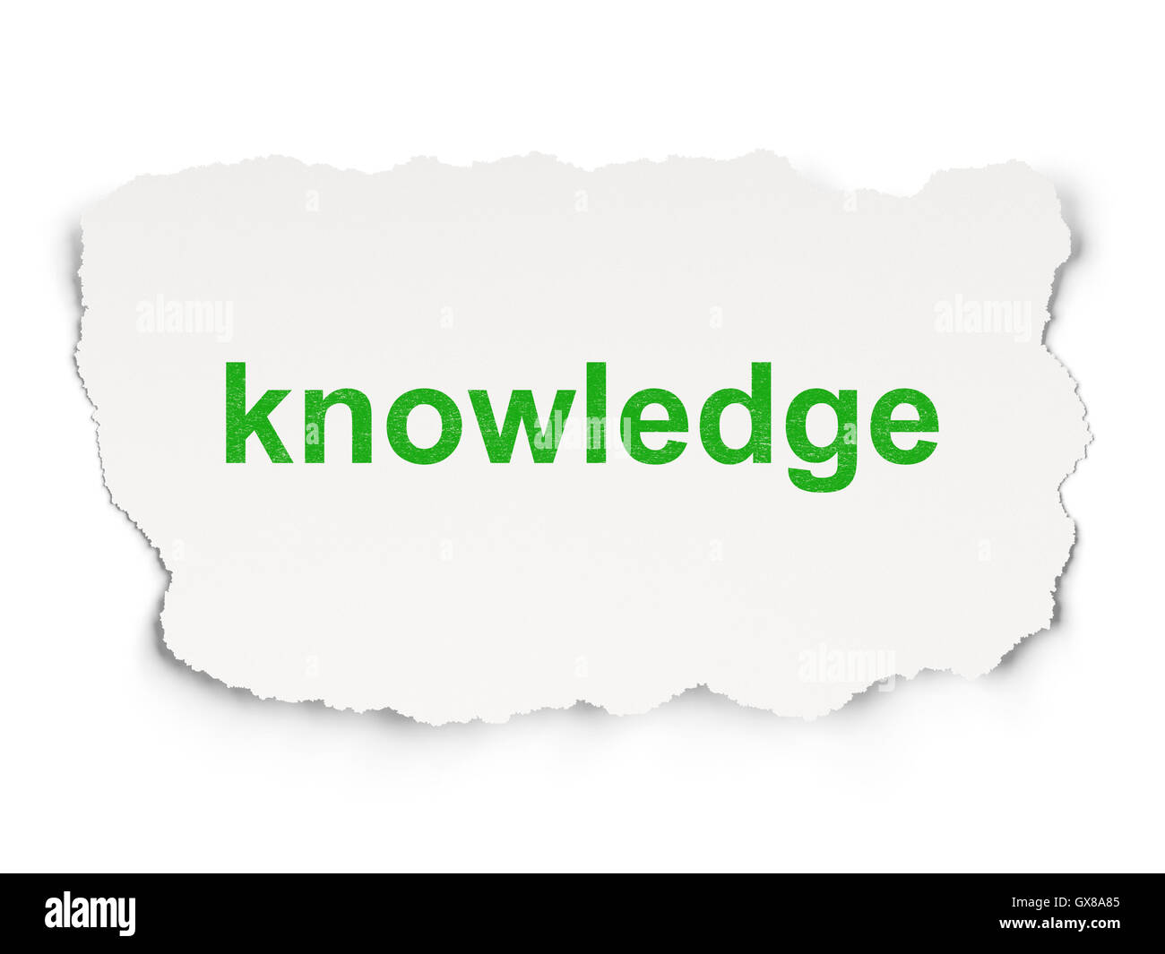 Education concept: Knowledge on Paper background Stock Photo - Alamy