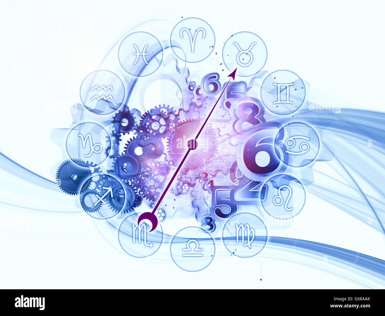 Zodiac concept hi-res stock photography and images - Alamy