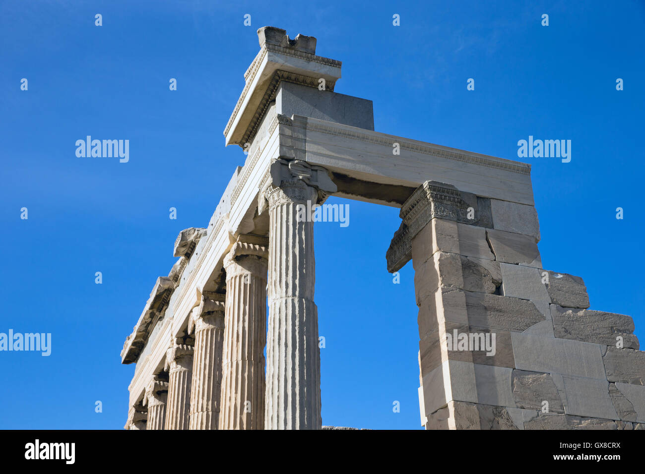 Damage of acropolis in athens hi-res stock photography and images - Alamy