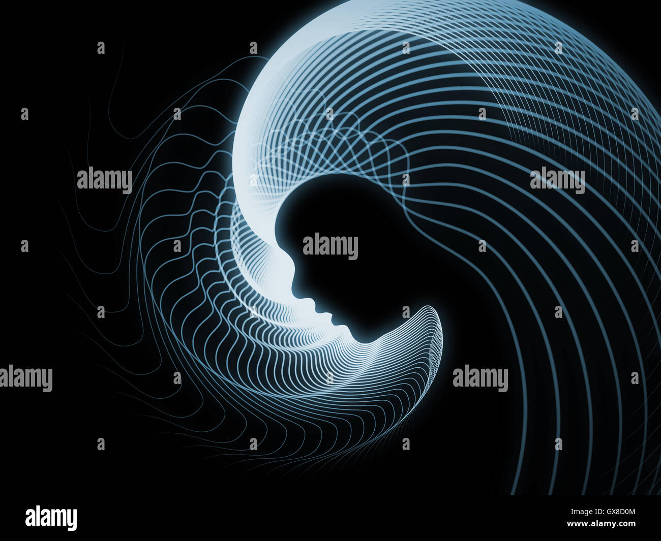 Soul Geometry Metaphor Stock Photo - Alamy