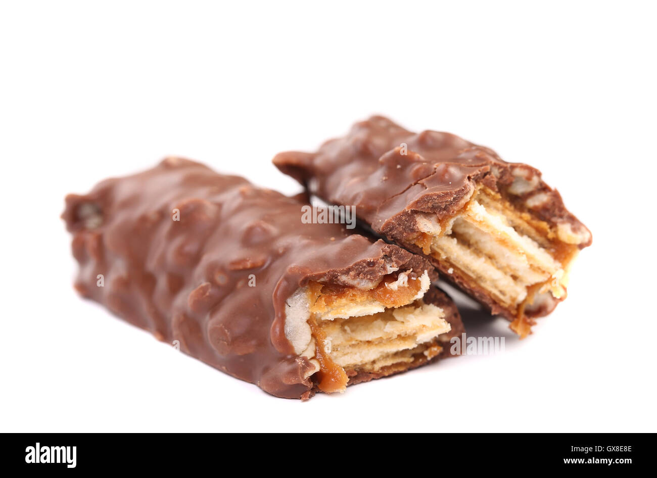 Broken chocolate bar. Close up Stock Photo - Alamy