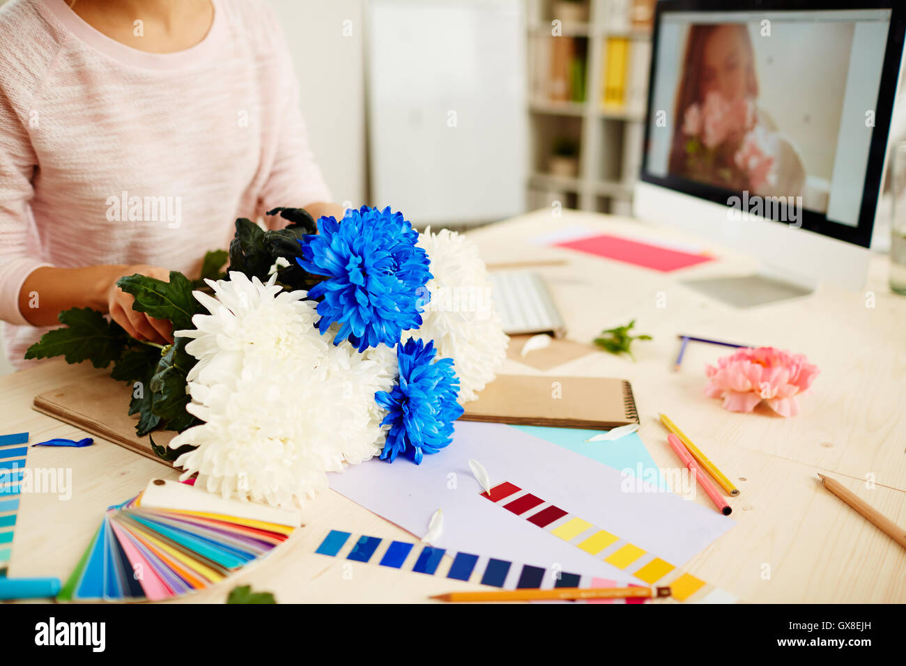 Creative graphic designer Stock Photo - Alamy