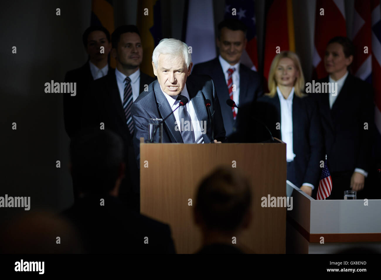 Winning speaker hi-res stock photography and images - Alamy