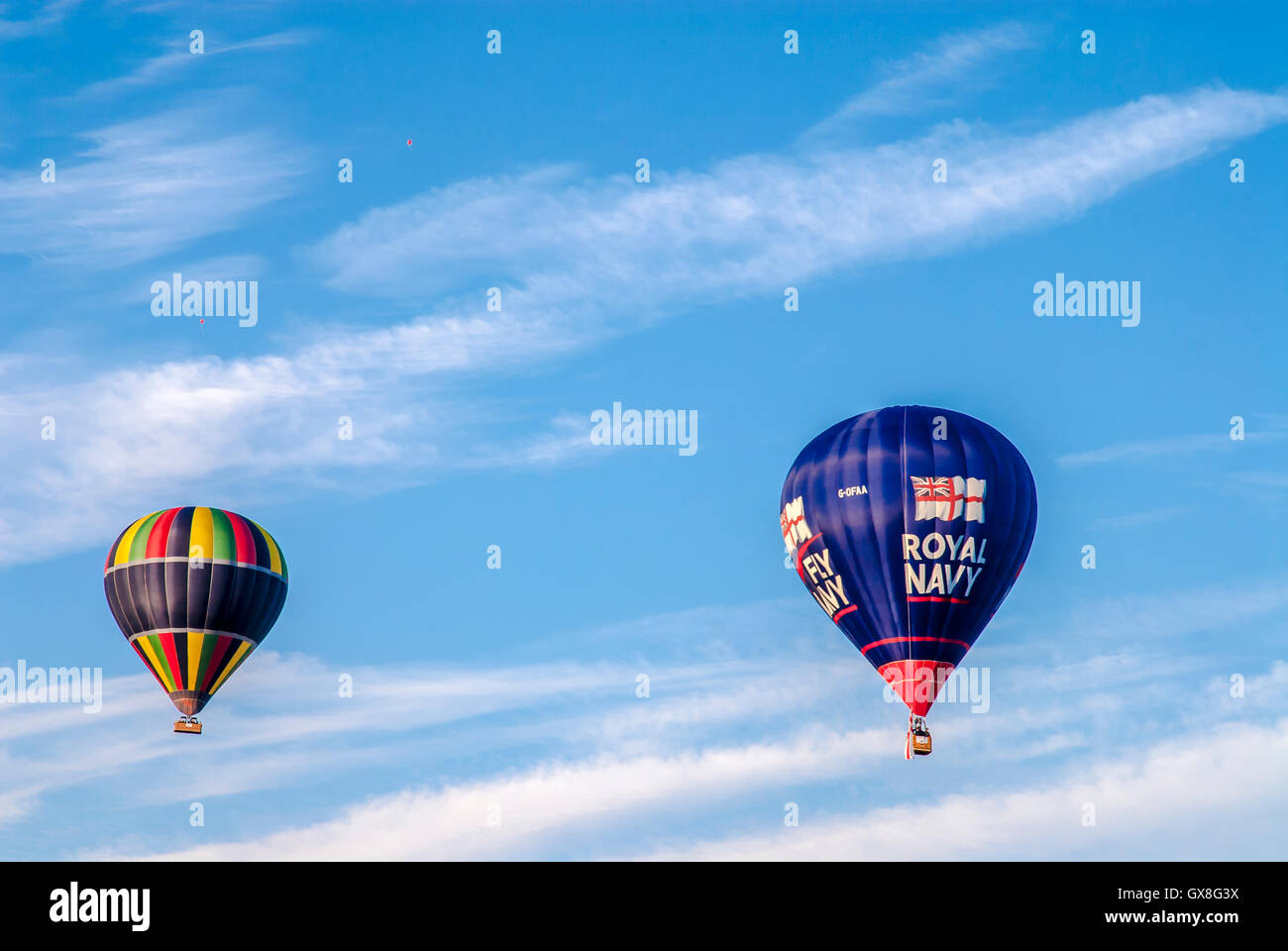 Air balloons rising in sky hi-res stock photography and images - Alamy
