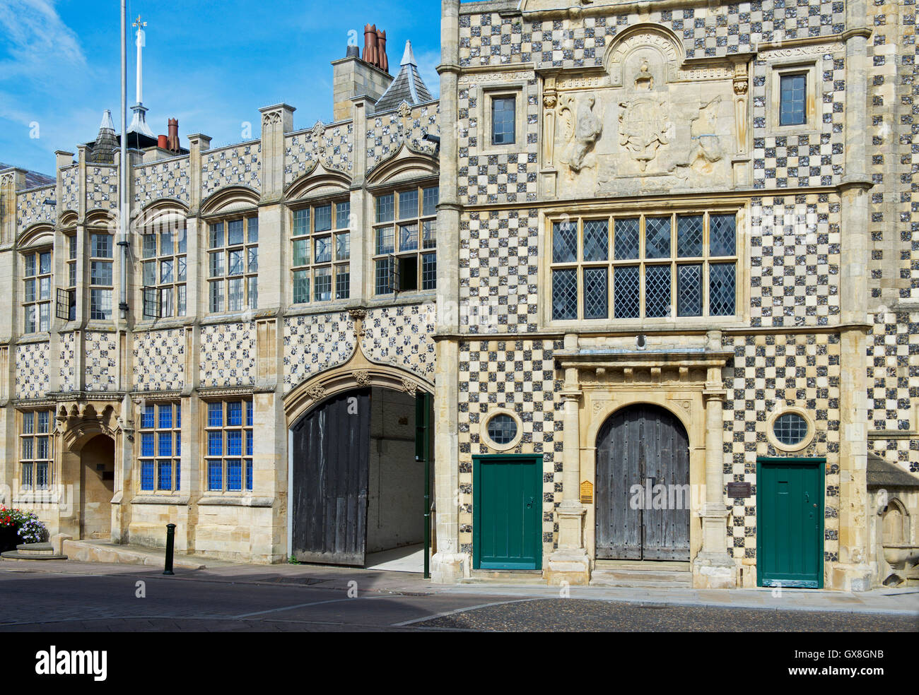 Town Hall and Trinity Guildhall, Kings Lynn, Norfolk, England UK Stock ...