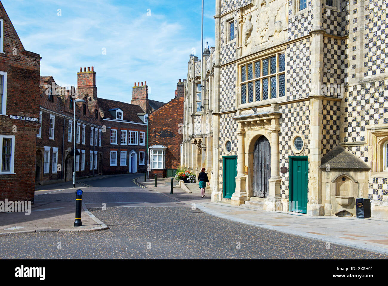 Town Hall and Trinity Guildhall, Kings Lynn, Norfolk, England UK Stock ...