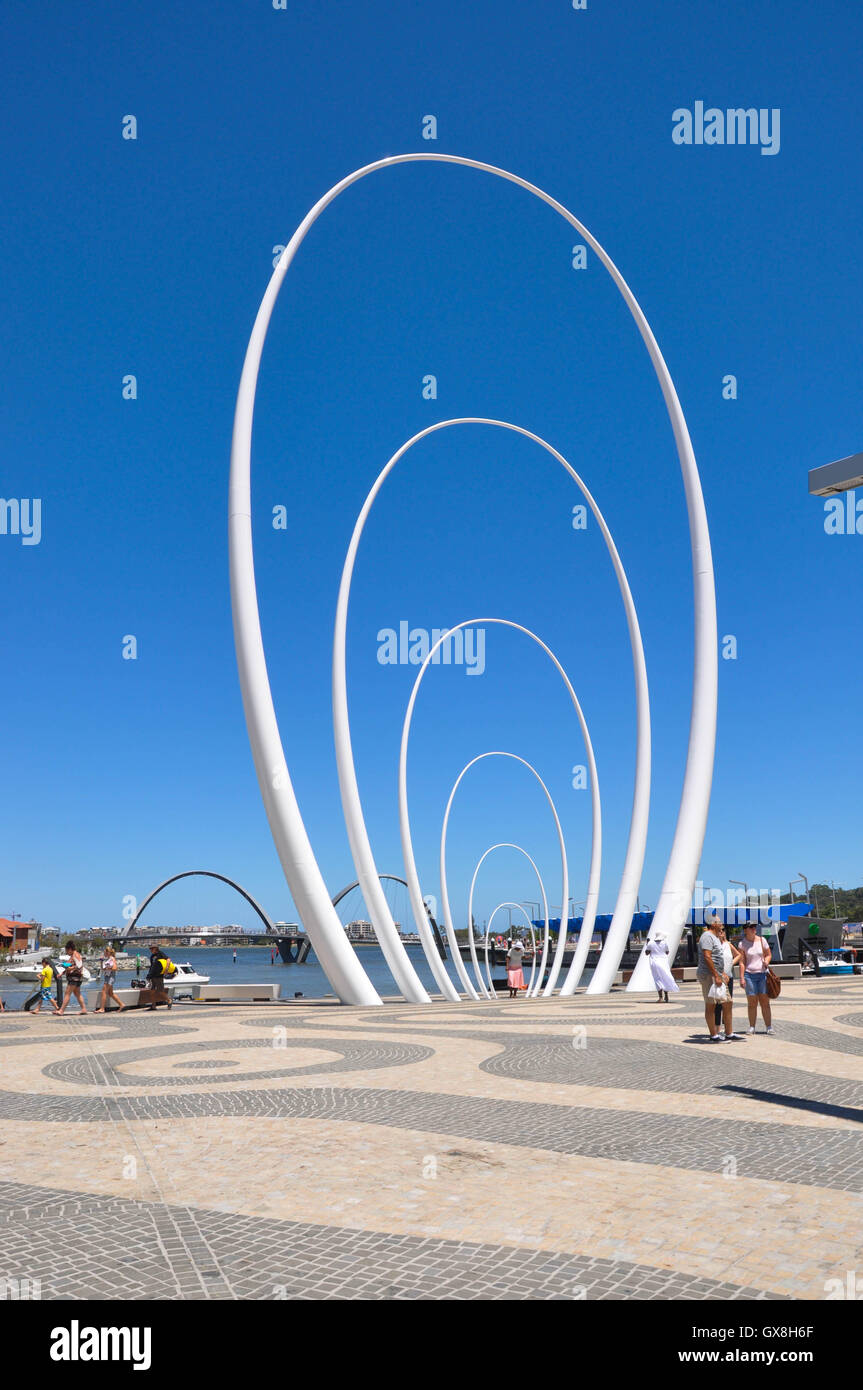 Elizabeth quay sculpture hi-res stock photography and images - Alamy