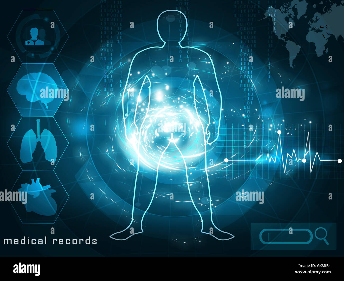futuristic medical concept Stock Photo - Alamy