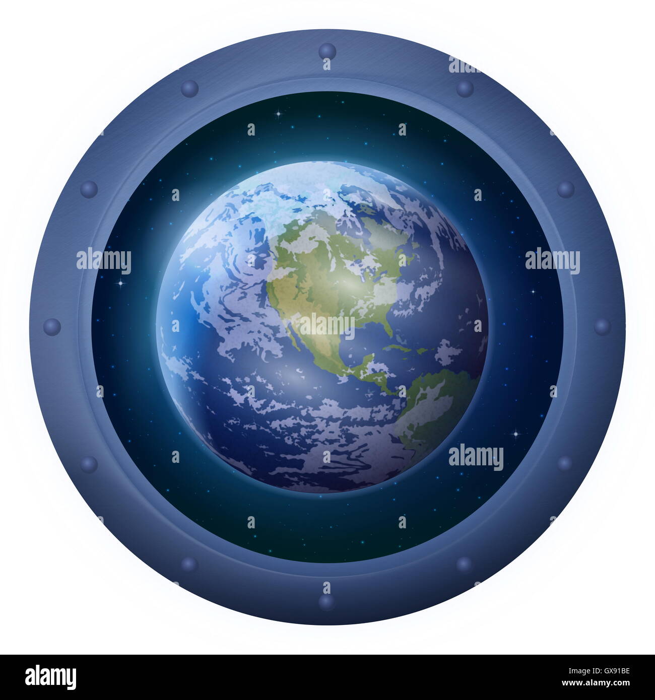 Window in clouds Cut Out Stock Images & Pictures - Alamy