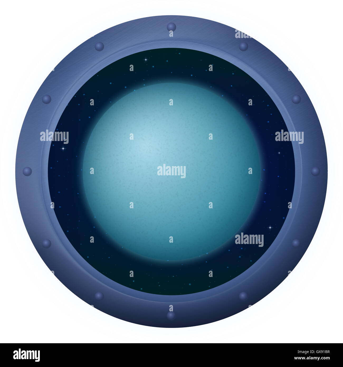 Spacecraft window Cut Out Stock Images & Pictures - Alamy