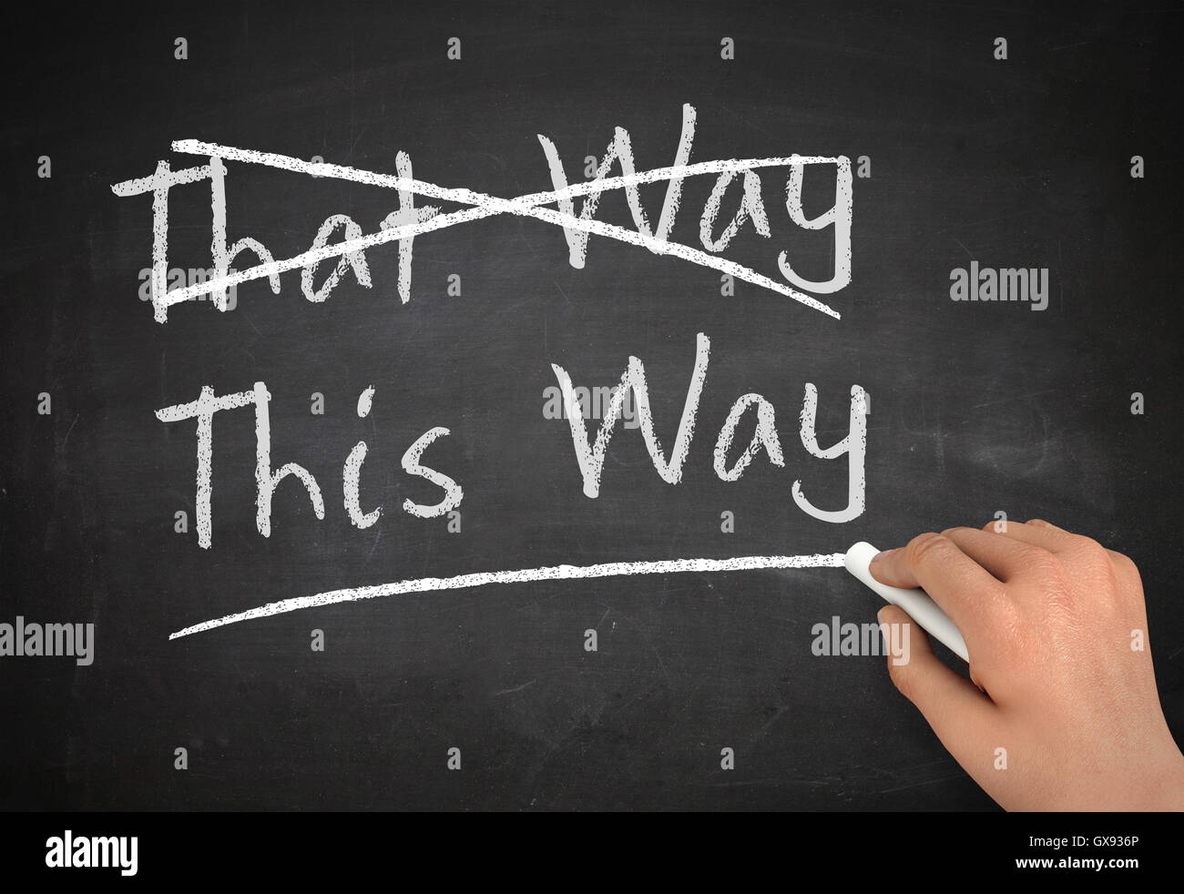 Leadership chalk hi-res stock photography and images - Alamy