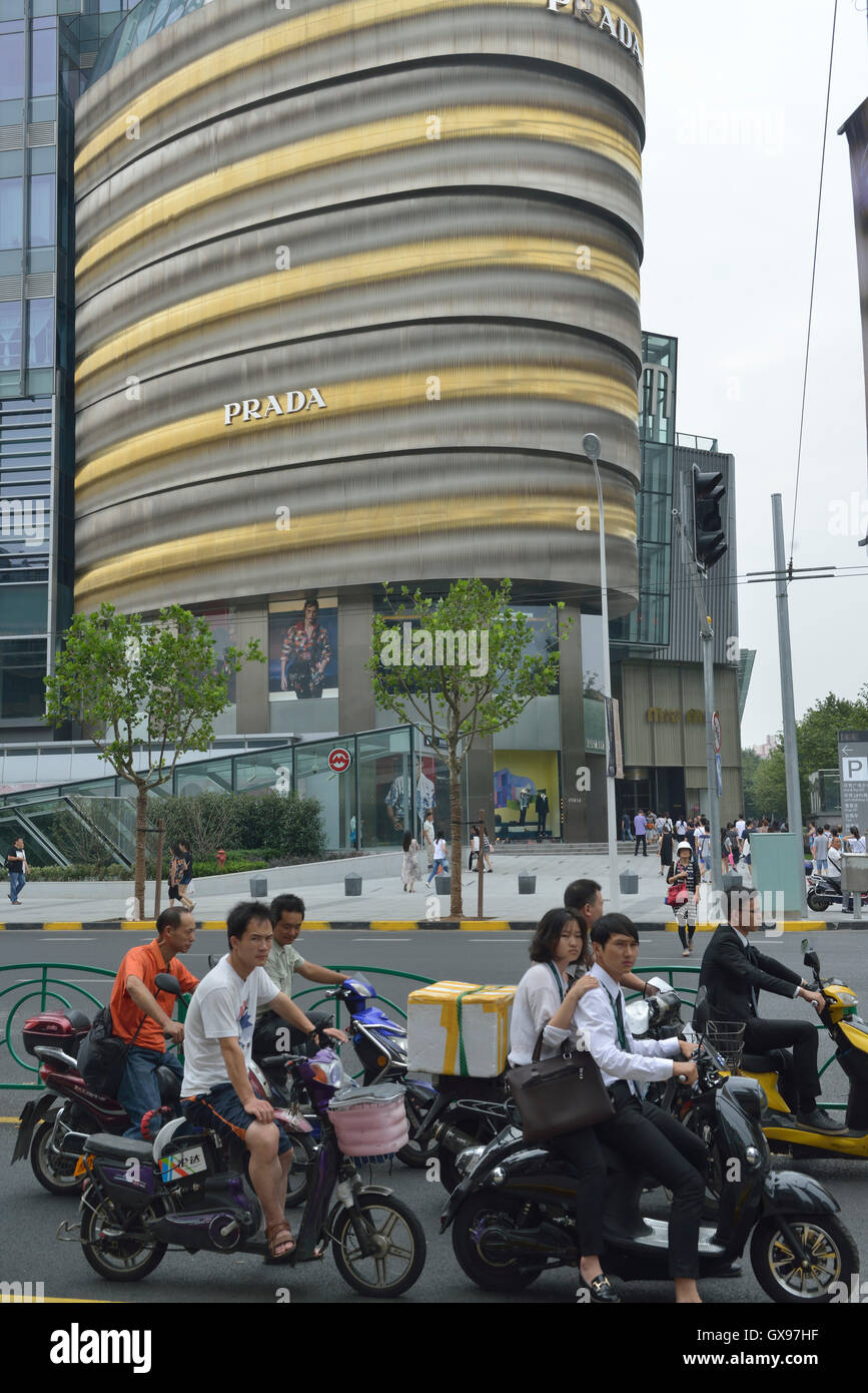 A Prada store in Shanghai, China. 10-Sep-2016 Stock Photo - Alamy