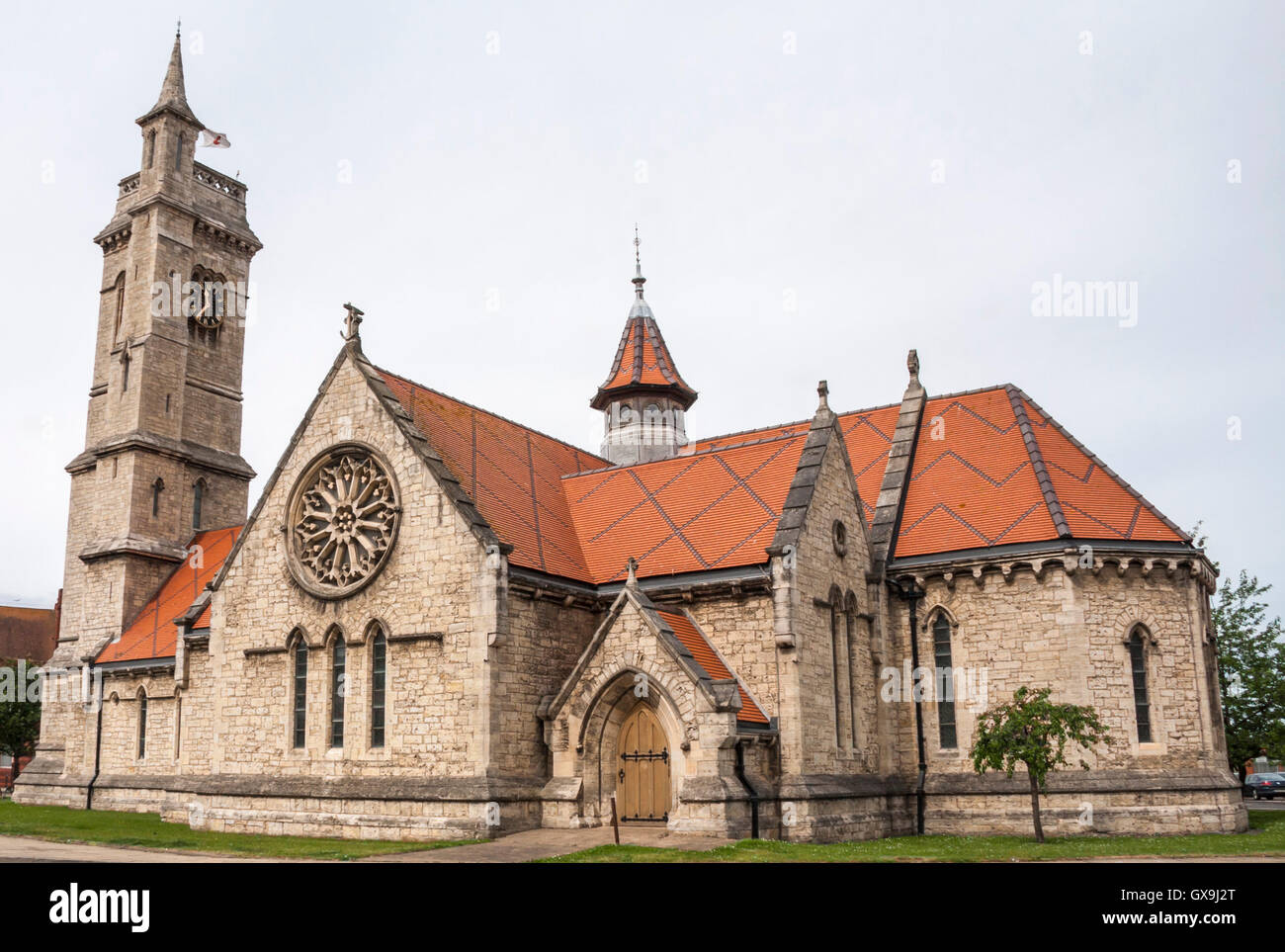 Christ Church, in Church Square ,Hartlepool was built in 1854 but is ...