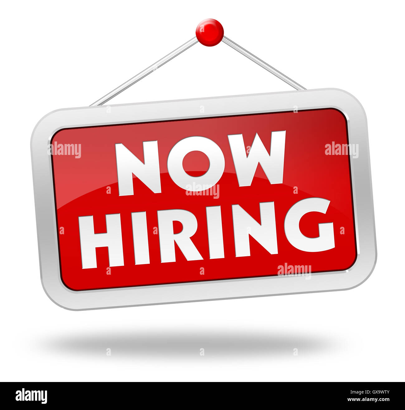 We are recruiting now message hi-res stock photography and images - Alamy