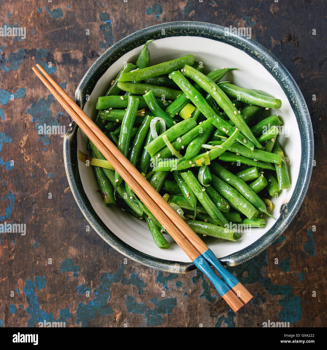 Long beans cooked hi-res stock photography and images - Alamy
