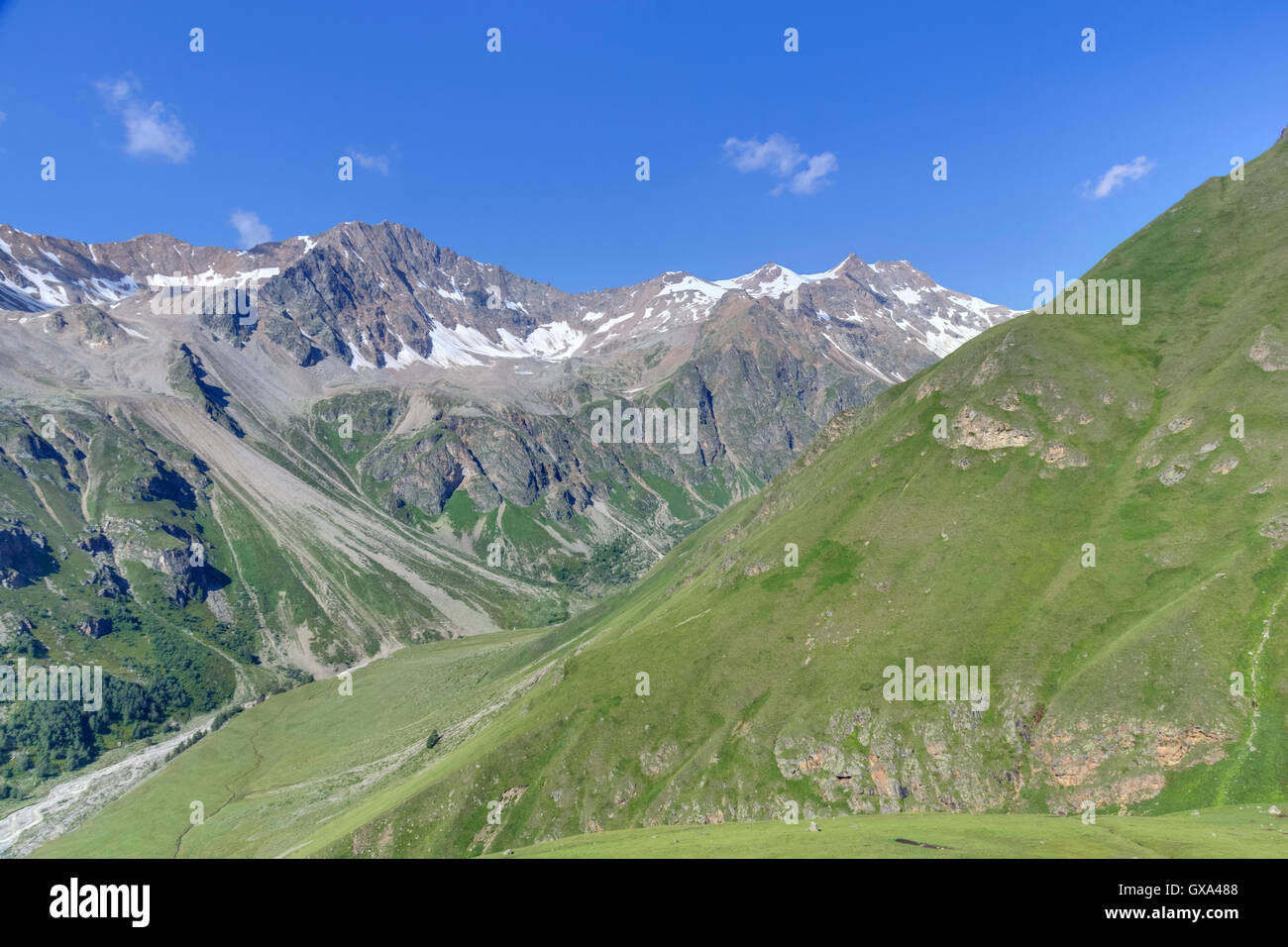 landscape in caucasus Stock Photo - Alamy