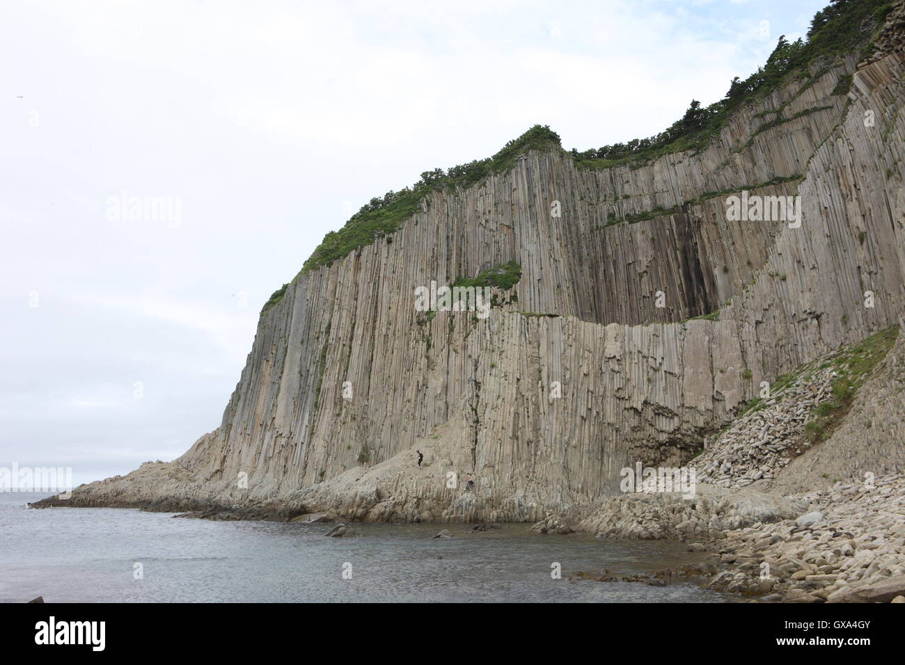 Kunasir Kurils islands Rocks Russia Stock Photo - Alamy