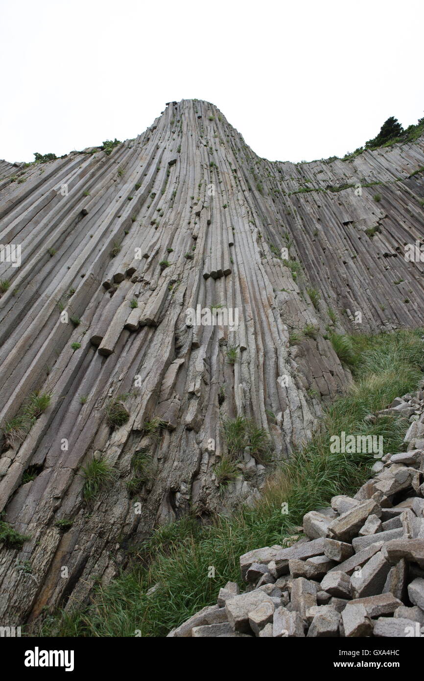 Kunasir Kurils islands Rocks Russia Stock Photo - Alamy