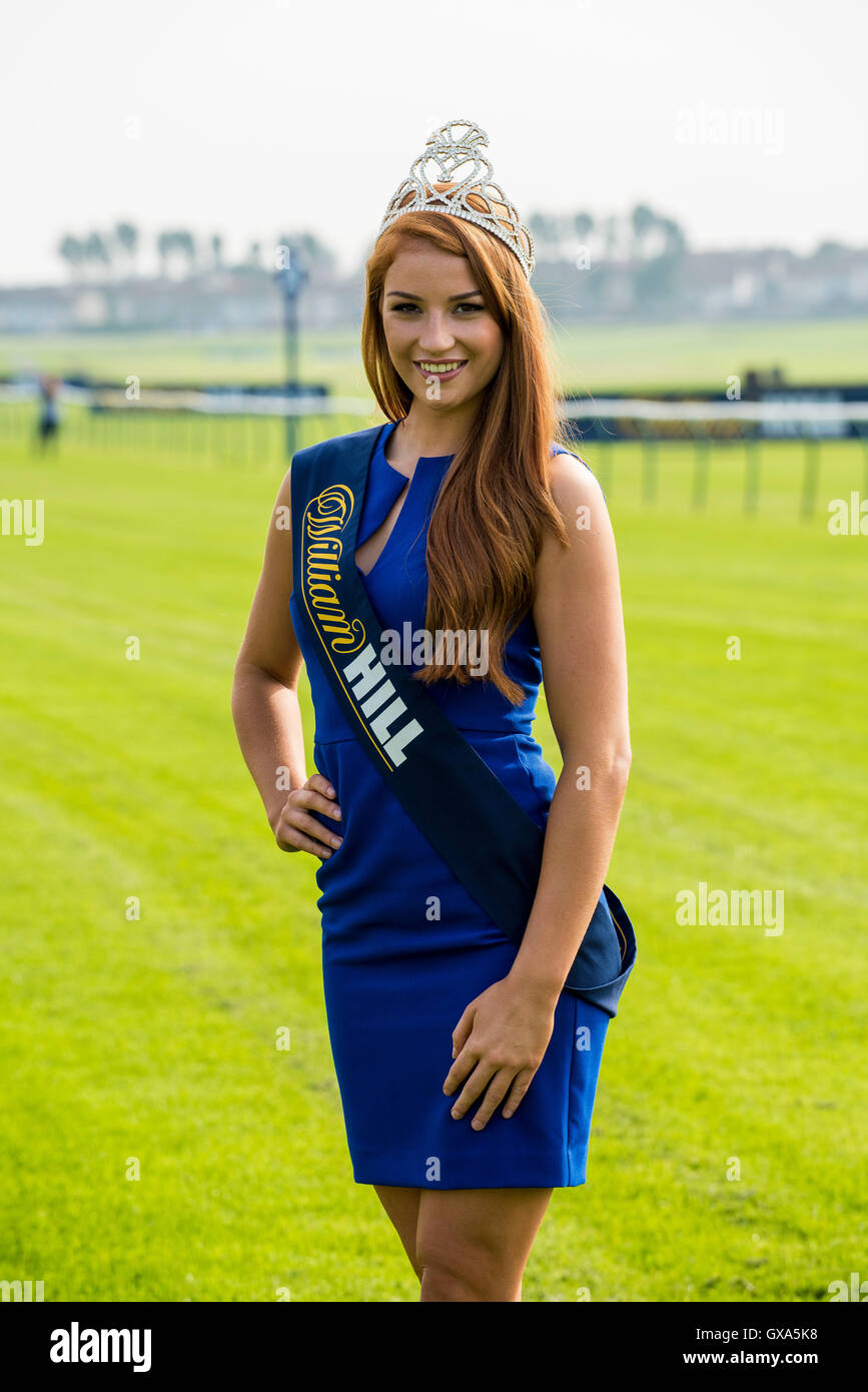Miss Scotland Lucy Kerr during day one of the 2016 William Hill Ayr ...