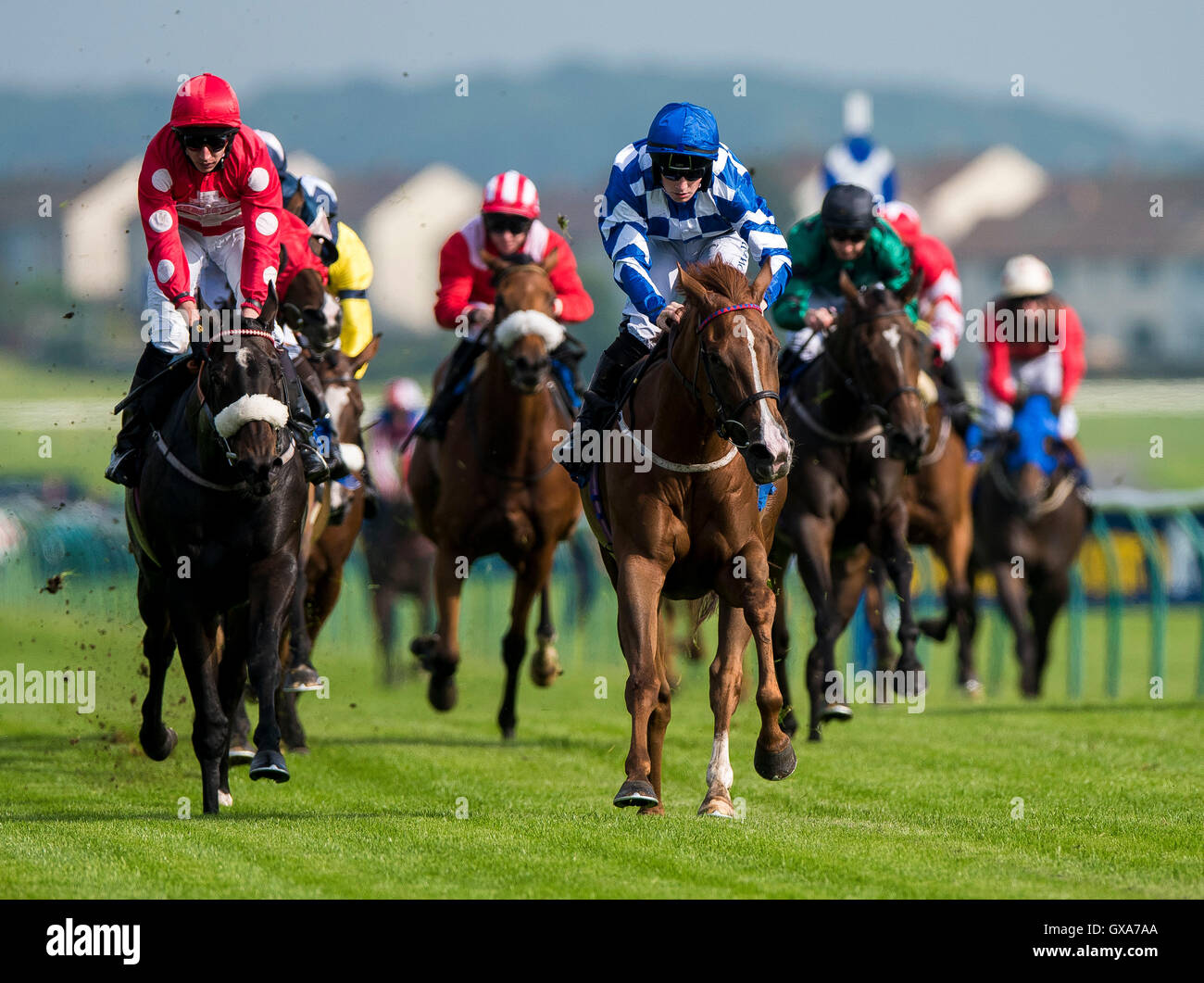 Balance ridden by Jockey Adam McNamara wins the Barclays Bank ...