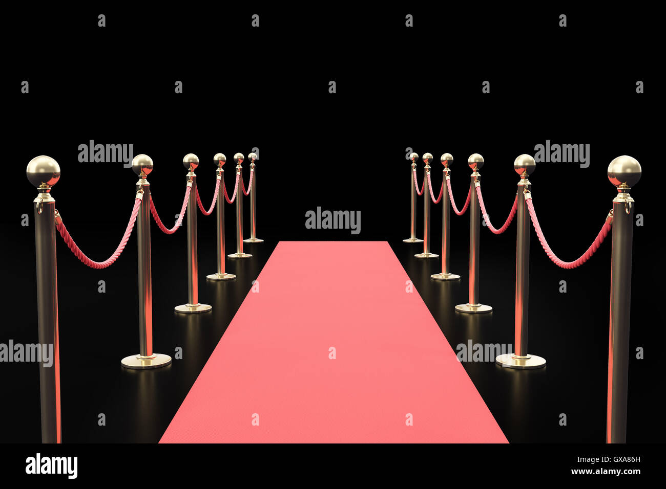 Red Carpet Black Background