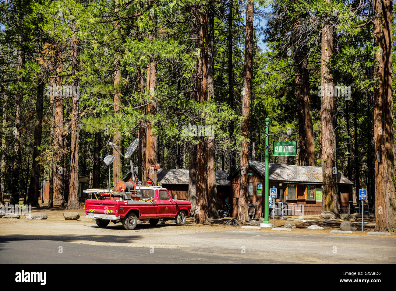 Camp Mather just outside Yosemite National Park Near Hetch Hetchy ...