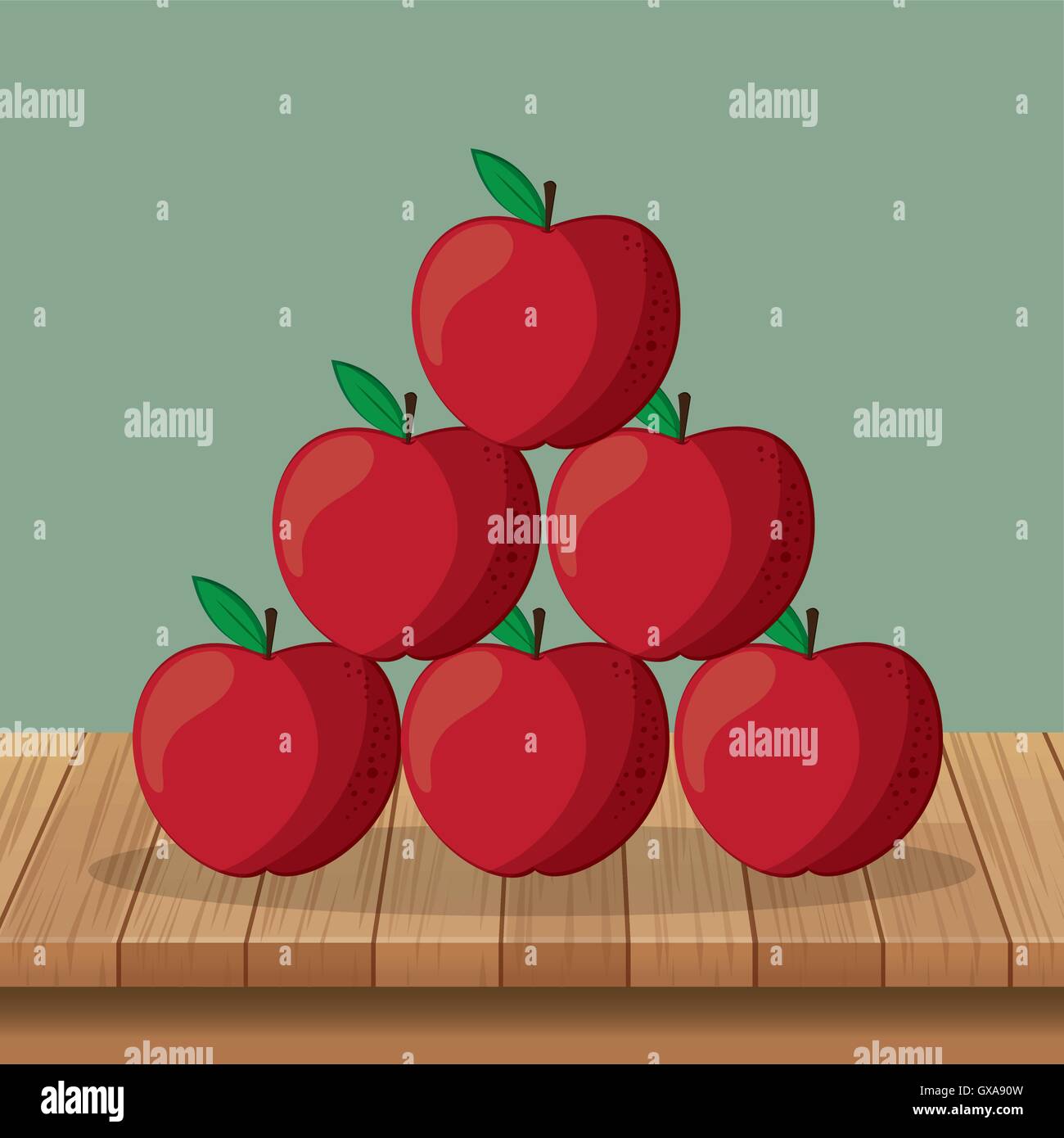 apples healthy food icons image Stock Vector Image & Art - Alamy