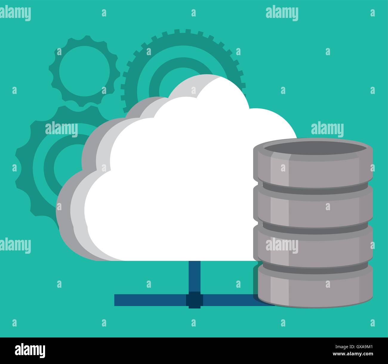 Data center and web hosting design Stock Vector Image & Art - Alamy