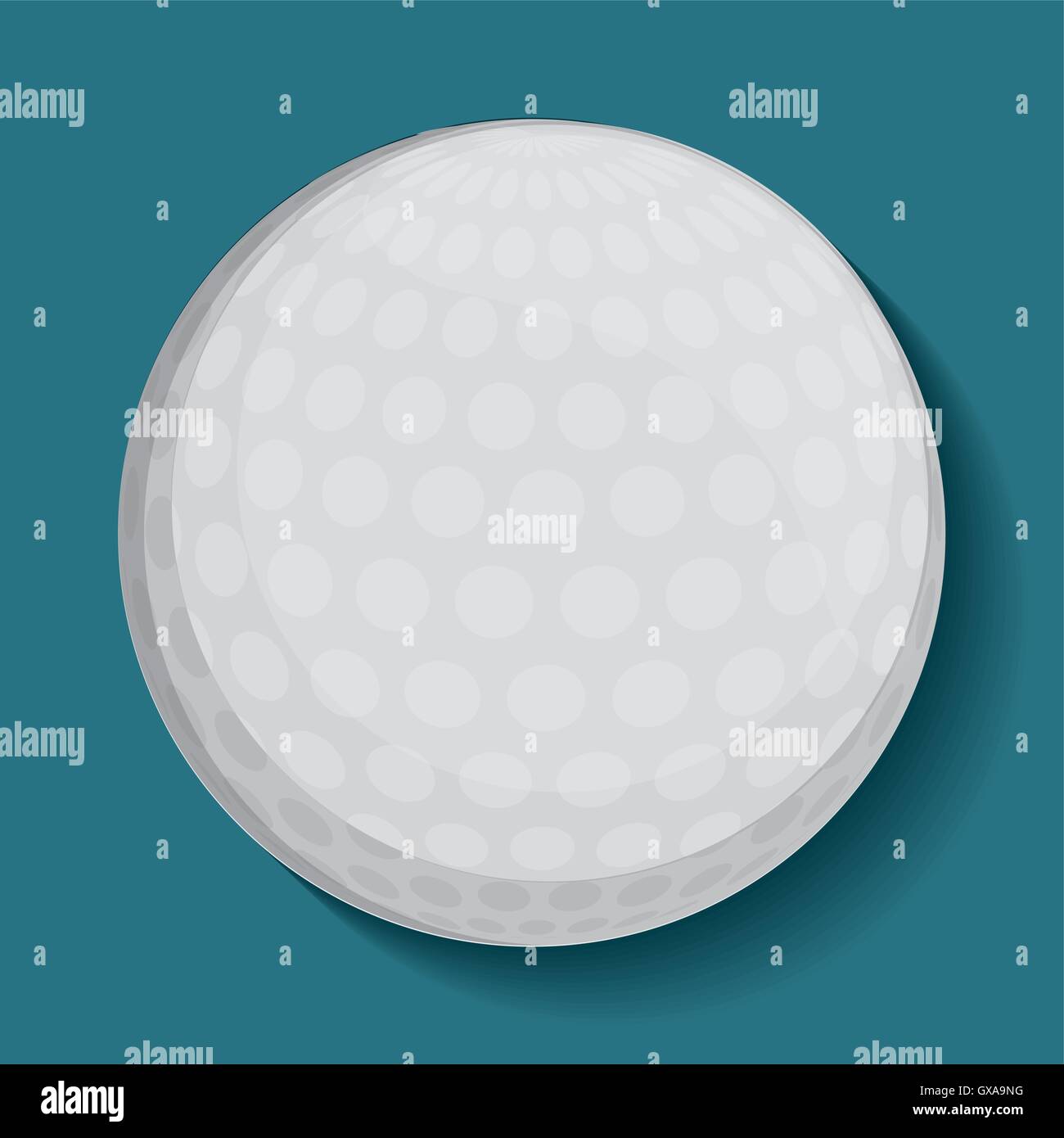 ball of golf sport design Stock Vector Image & Art - Alamy
