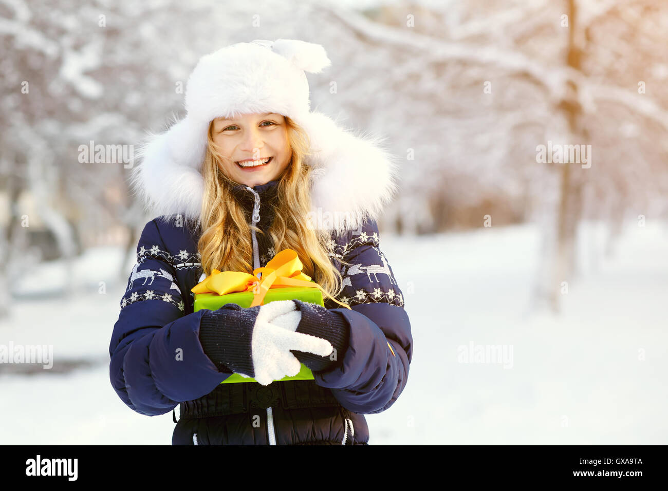 Gift teen surprise present hi-res stock photography and images - Alamy
