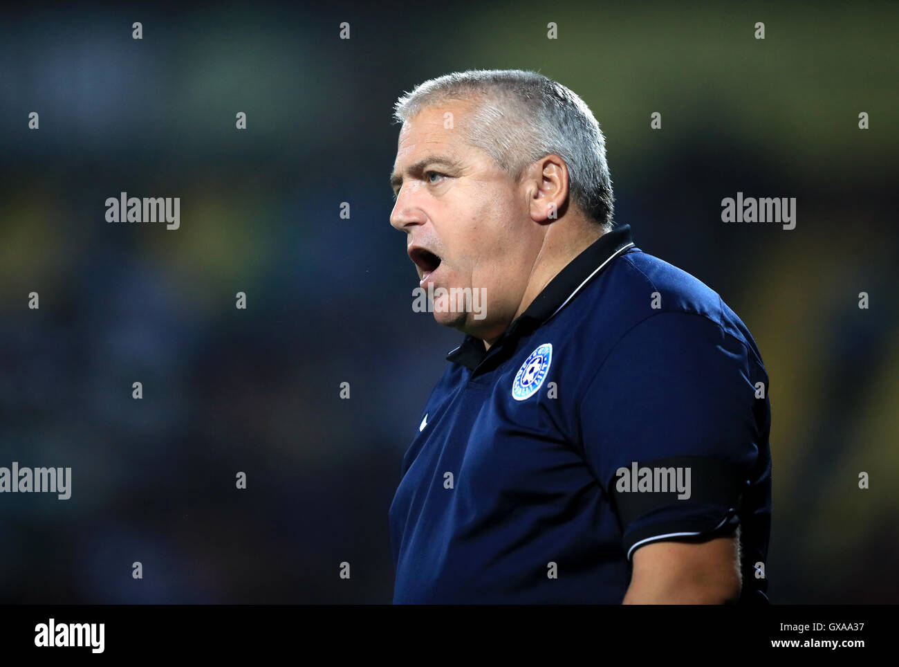Uefa euro 2017 qualifying match meadow lane hi-res stock photography ...