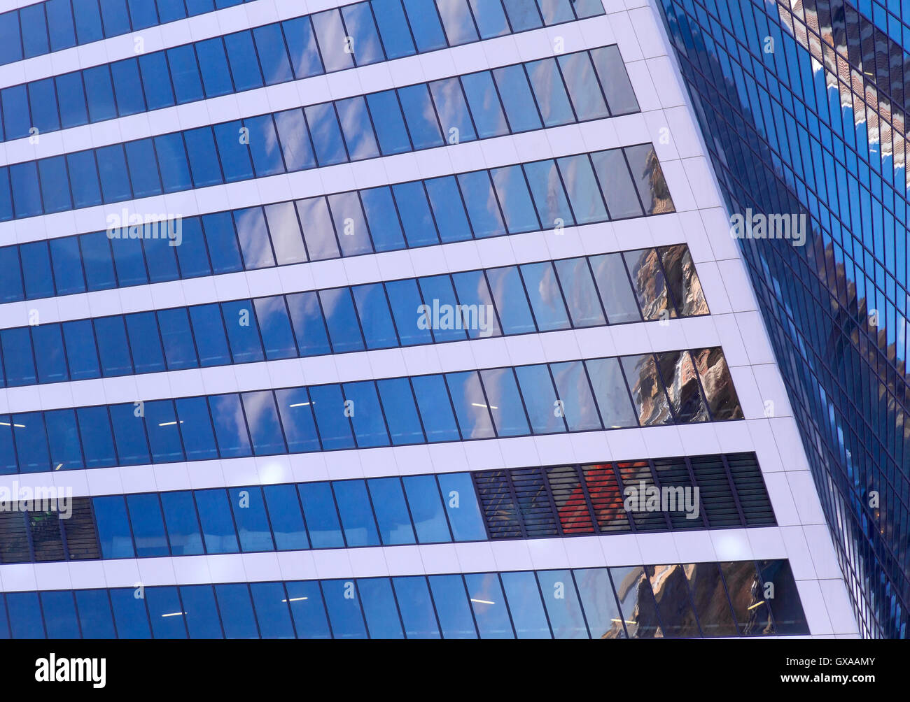 Cotemporary architecture concept background: abstract modern business ...