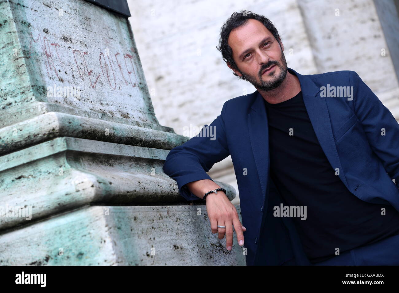 Rome, Italy. 15th Sep, 2016. Italian actor Fabio Troiano during ...
